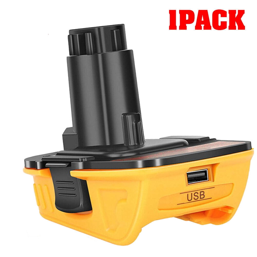 DCA1820 20V MAX To 18V USB Adapter Converter For Dewalt 20Volt Li-ion ...