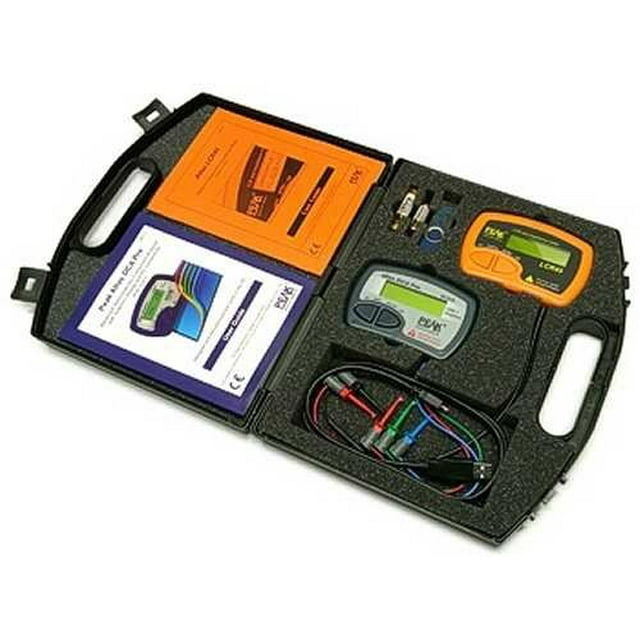 DCA75 and LCR45 Peak Atlas Component Analyzer Kit w/Case & Batteries ...