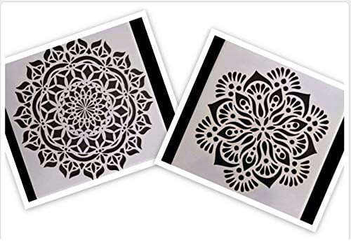 DCAD Stencils Reusable Craft Stencils for SketchingPaintingScrapbooking ...