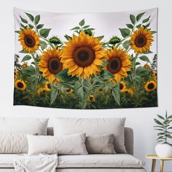 DCARSETCV Small rainbow printing Printed Tapestry Wall Hanging for ...