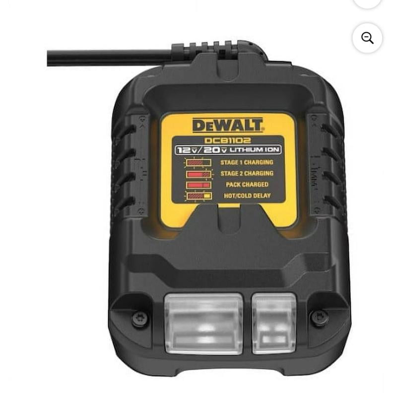 DCB1102 12V/20V Max Lithium-Ion 2 Amp Multi-Volt Charger - Walmart.com