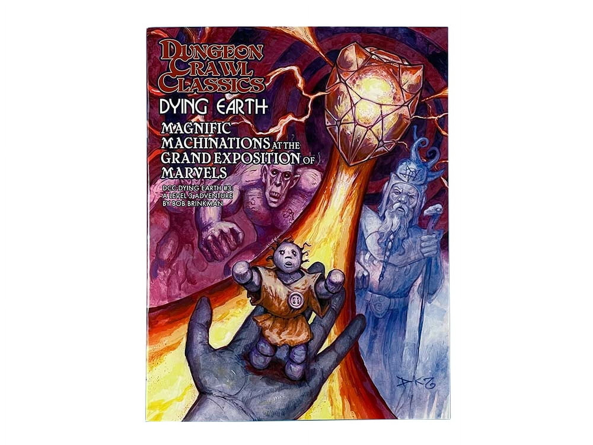 DCC Dying Earth #3: Magnificent Machinations at the Grand Exposition - Softcover RPG, Level 3 ...