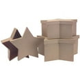 DCC Paper Mache Star, 12", 10", 8", Box Set of 3 - Walmart.com