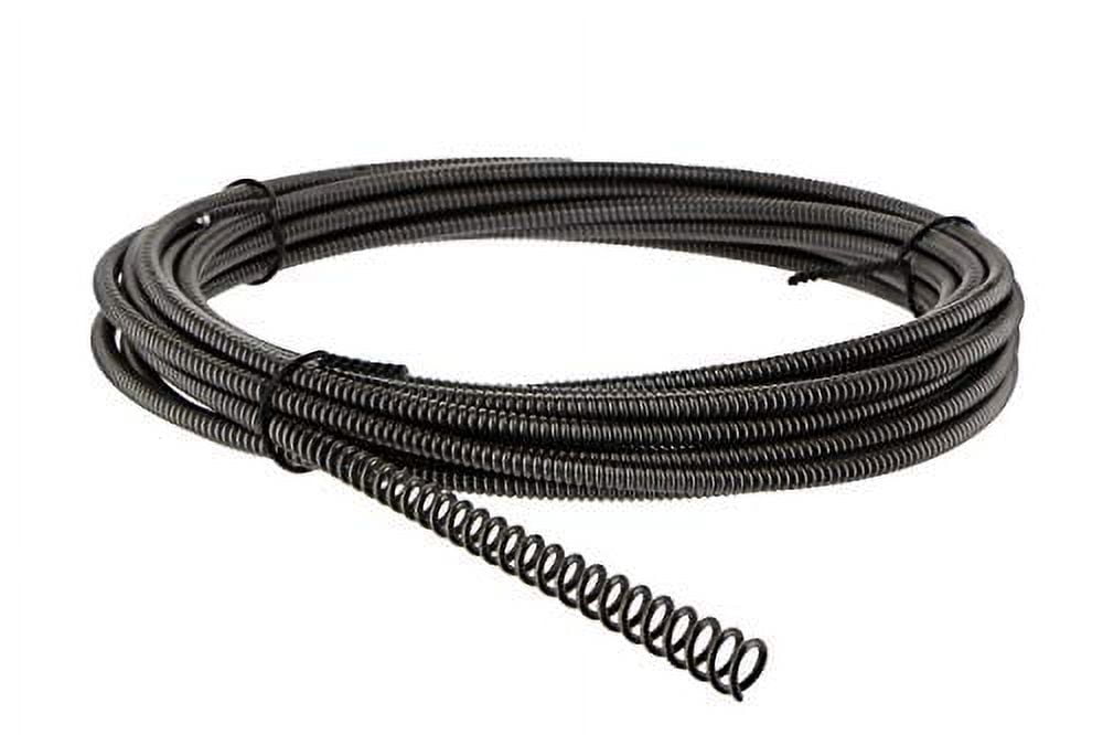 DCD 26015 Sink Line Drain Cleaning Cable, 5/16" x 15' - Open Hook Drain ...