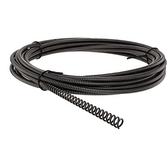 DCD 27035 Sink Line Drain Cleaning Cable, 5/16" x 35' - Open Hook w ...