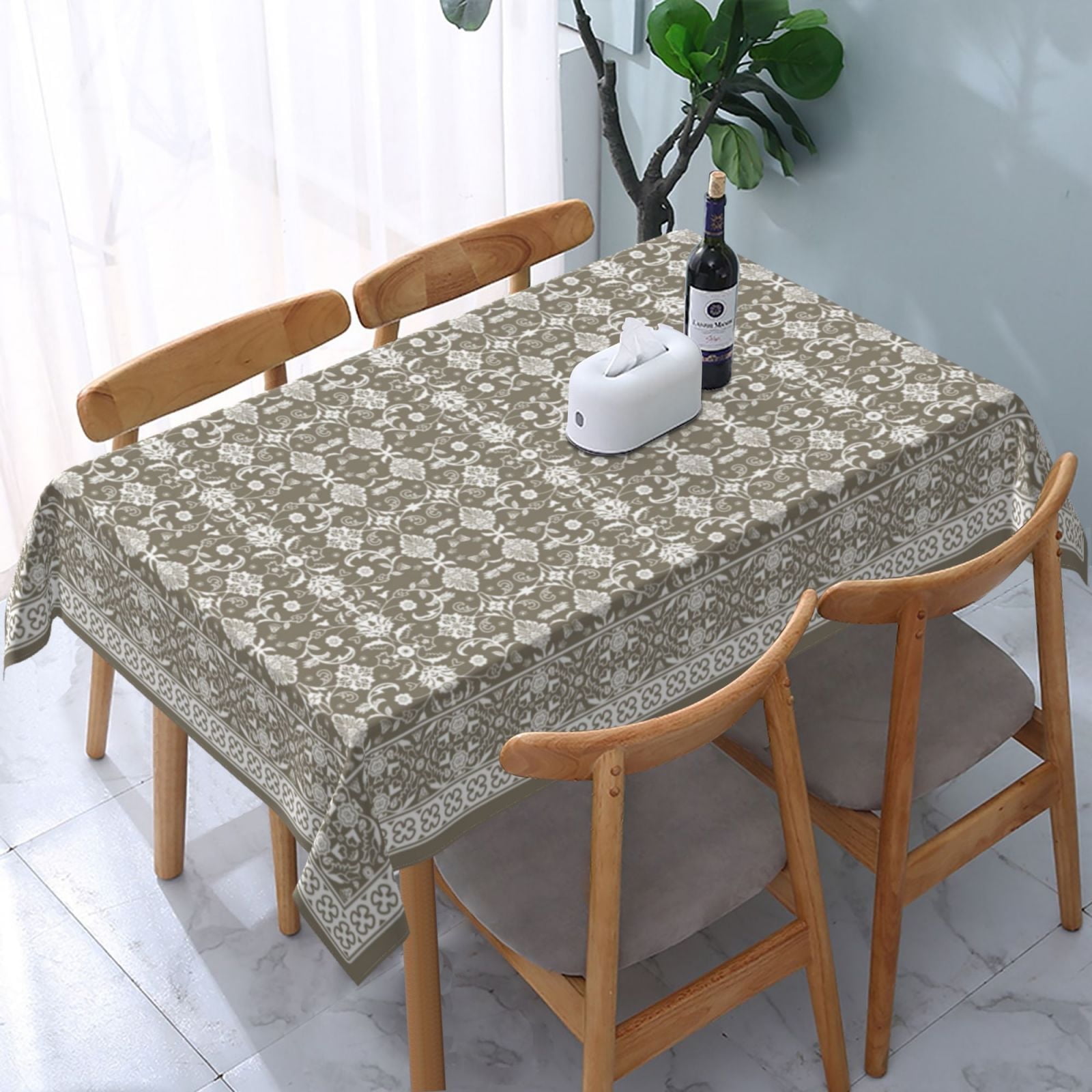DCHYO Bohemian Style Rectangular Tablecloths Are Soft And Comfortable ...