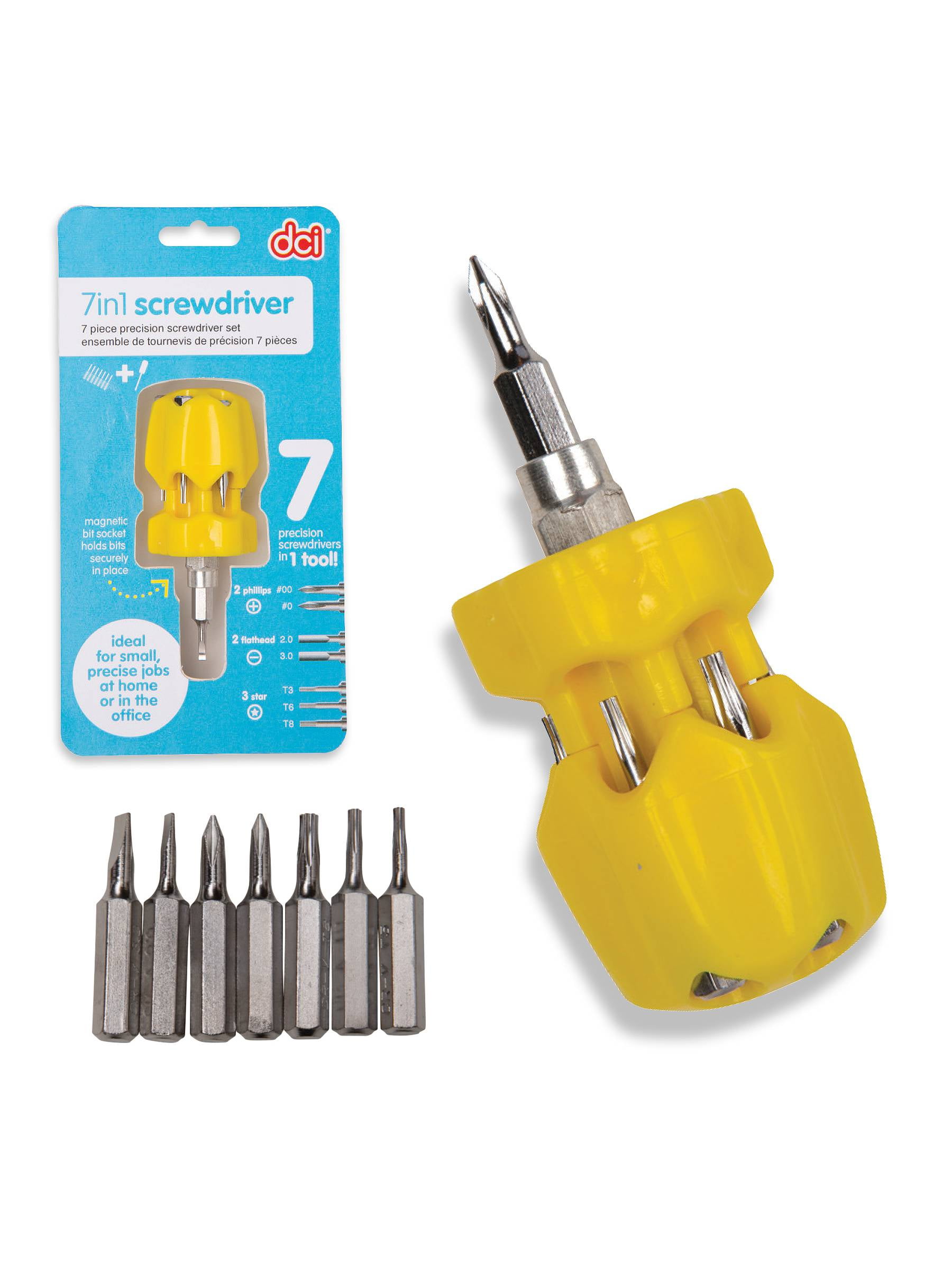 DCI 7 in 1 Screwdriver Set - Walmart.com