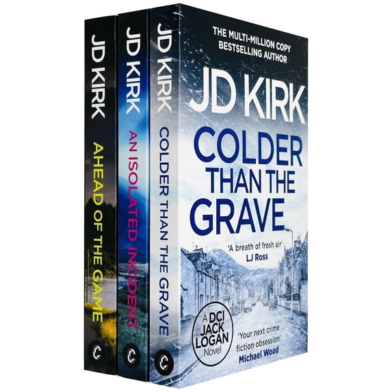 DCI Logan Crime Thrillers 10-12: 3 Books Collection Set By JD Kirk ...