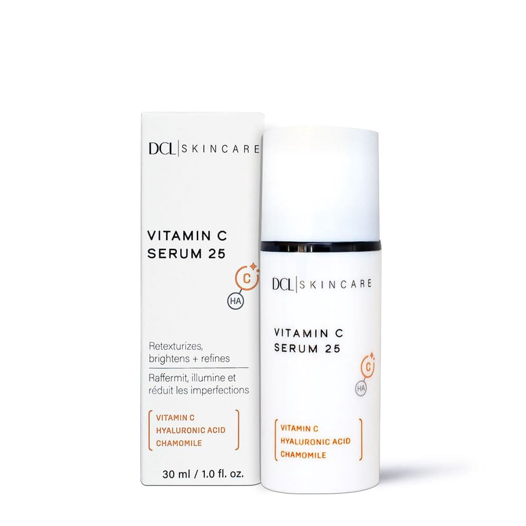 DCL Skincare Vitamin C BCA3 Serum 25 with 25% Vitamin C & Hyaluronic ...