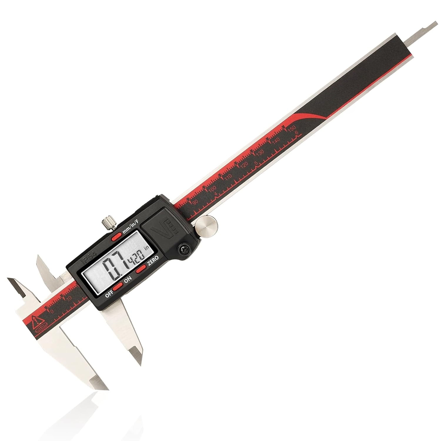 DCLA-0605 6" (150mm) IP54 Digital Caliper - Stainless Steel | Large LCD ...