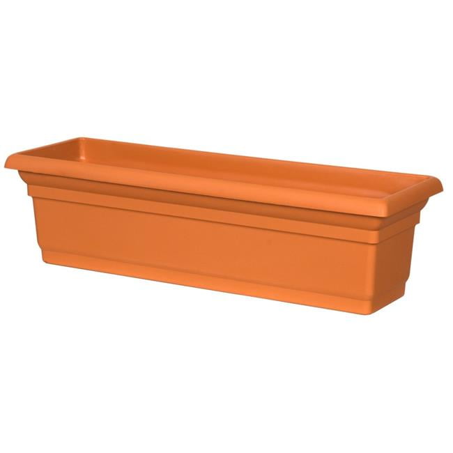 DCN DCN423071 30 in. Distinction Window Box, Terra Cotta - Walmart.com