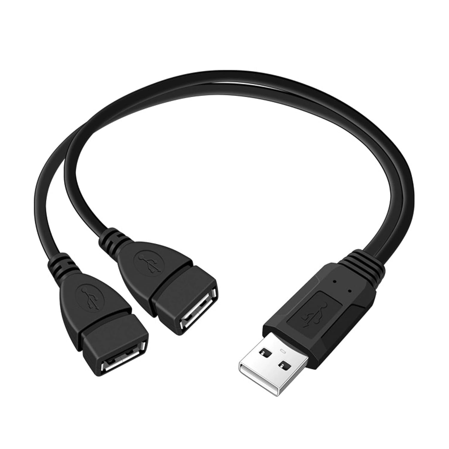 DCNETWORK USB Splitter Cable USB y USB 2.0 Power Extension Cable for ...