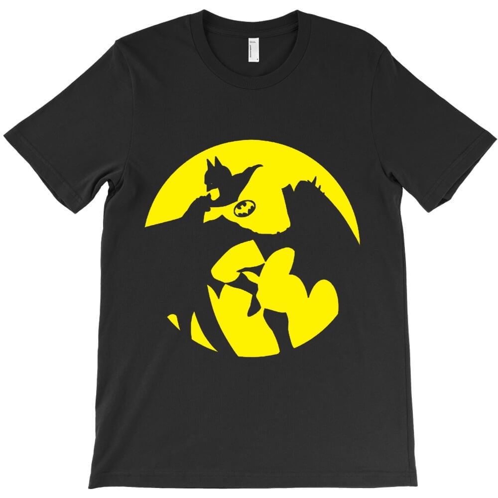 DCO Bat Spotlight, Funny Comic Book Parody Graphic Tee, Hero H9508 ...