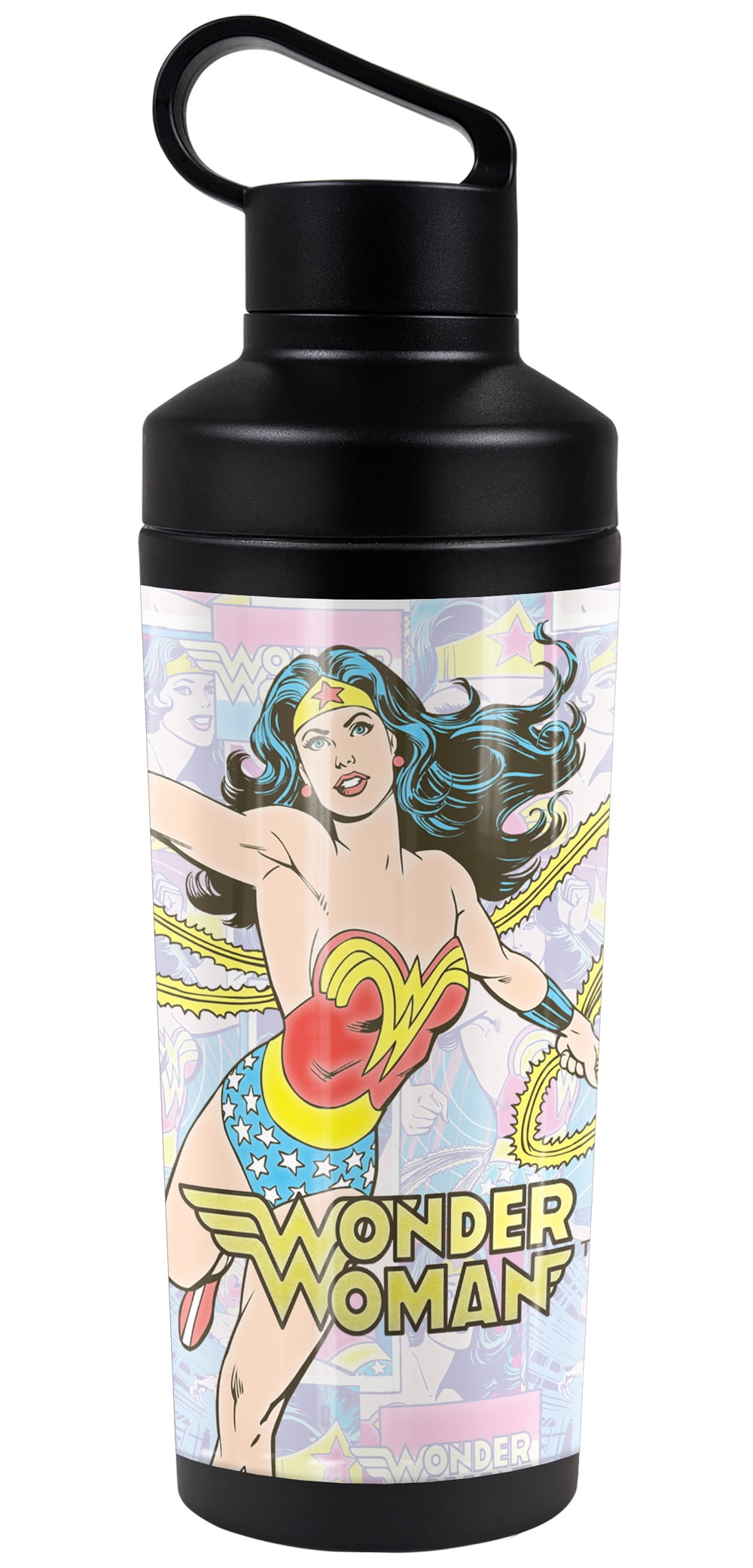 DCO - Wonder Woman Official Wonder Collage 18 oz Insulated Water Bottle ...