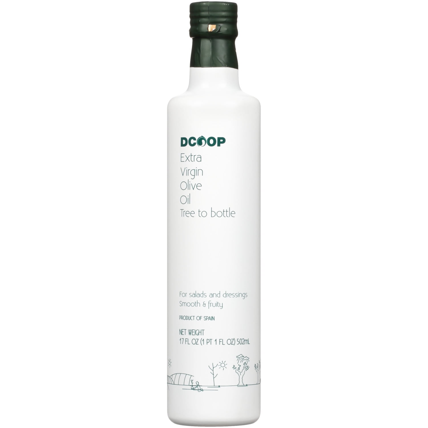 DCOOP Story Bottle Extra Virgin Olive Oil - 17 fl oz - Walmart.com