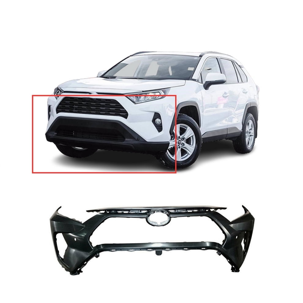 DCP Front Bumper Cover For 2019-2023 Toyota RAV4 Canada Built LE XLE ...