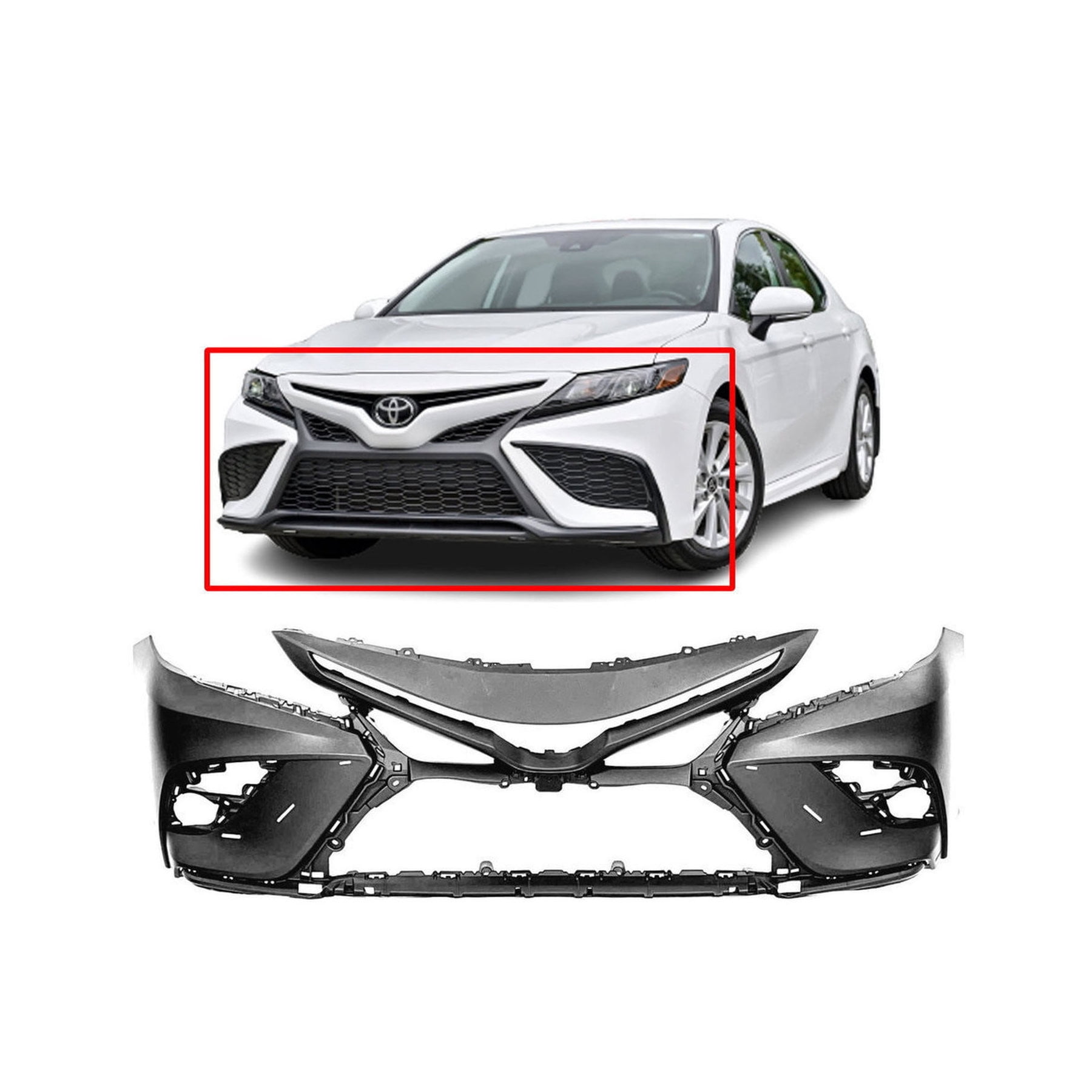 2021 Toyota Camry Se Front Bumpernull