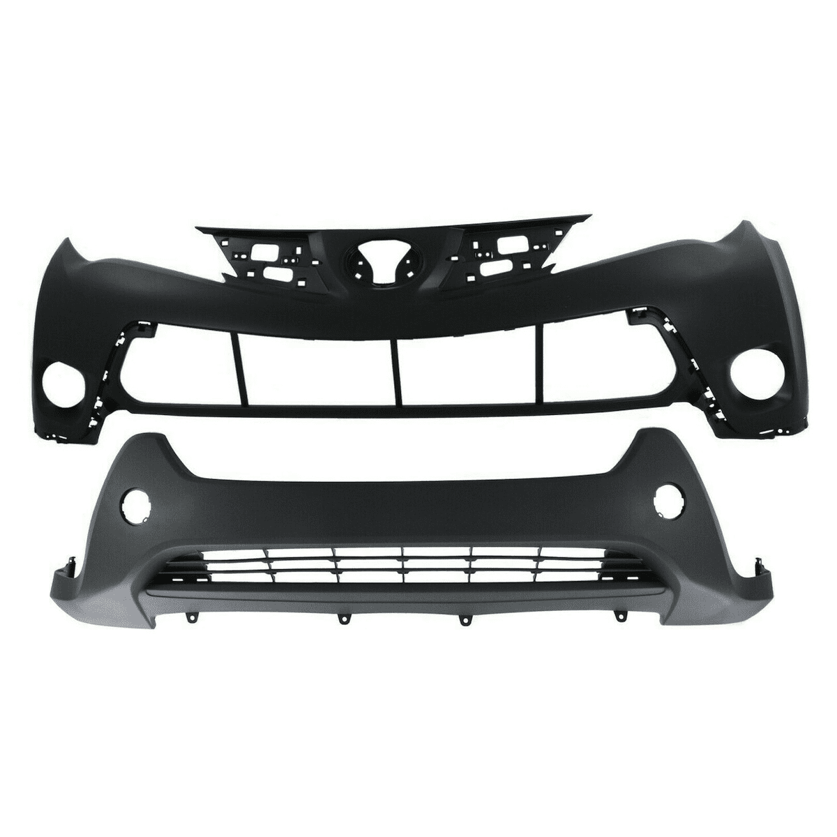 DCP Front Bumper Cover Kit for 2013-2015 Toyota RAV4 US TO1014101 ...