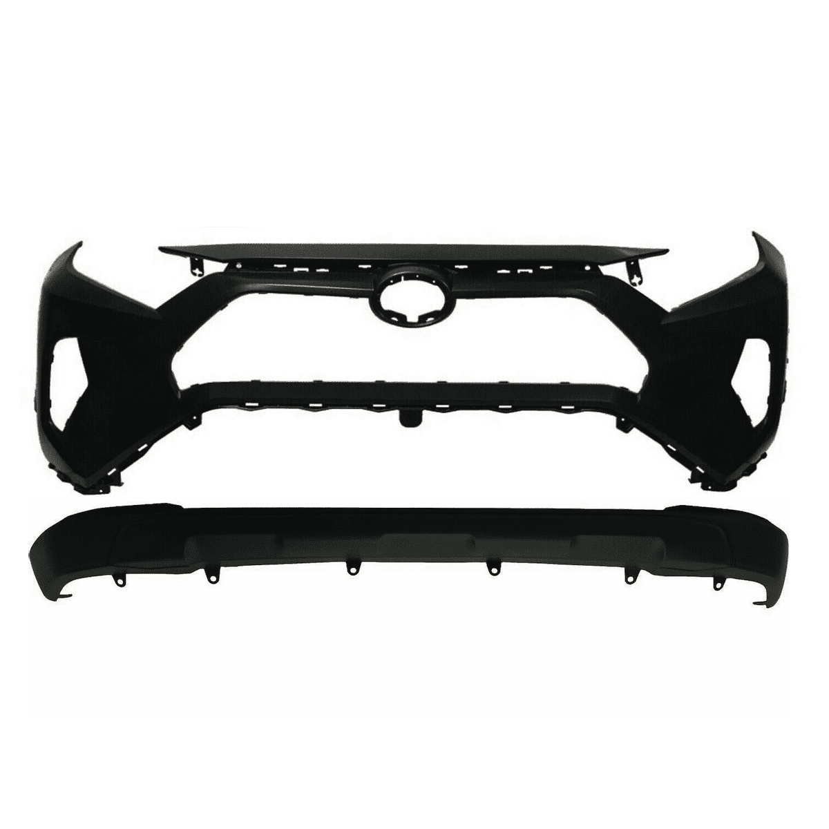 DCP Front Bumper Cover Kit for 2019-2023 Toyota RAV4 Hybrid TO1000449 ...