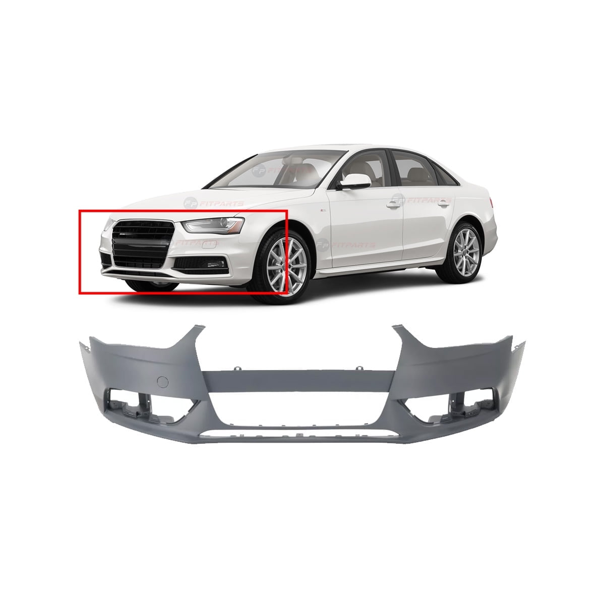 2014 Audi A4 Front Bumper