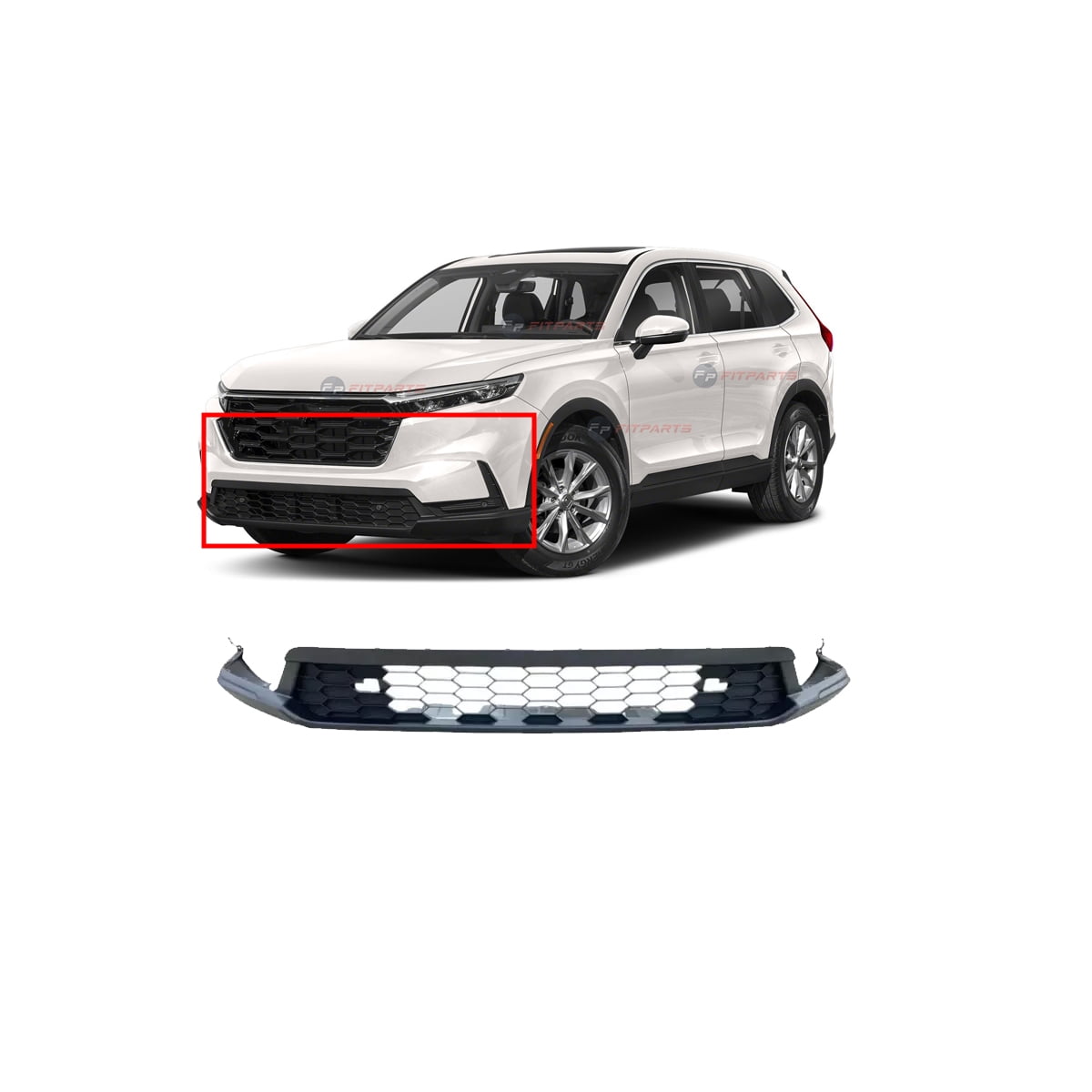 DCP Front Bumper Cover for Honda CR-V 2023-2025 Textured 711053A0A00 ...