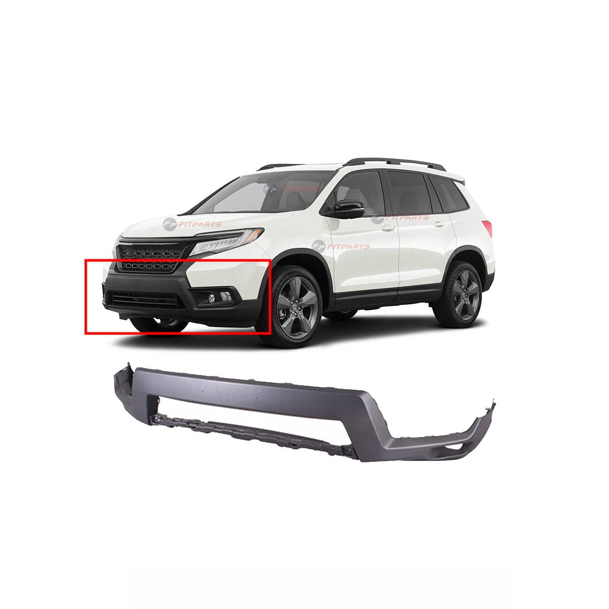 DCP Front Bumper Cover for Honda Ridgeline 2021-2025 Textured ...