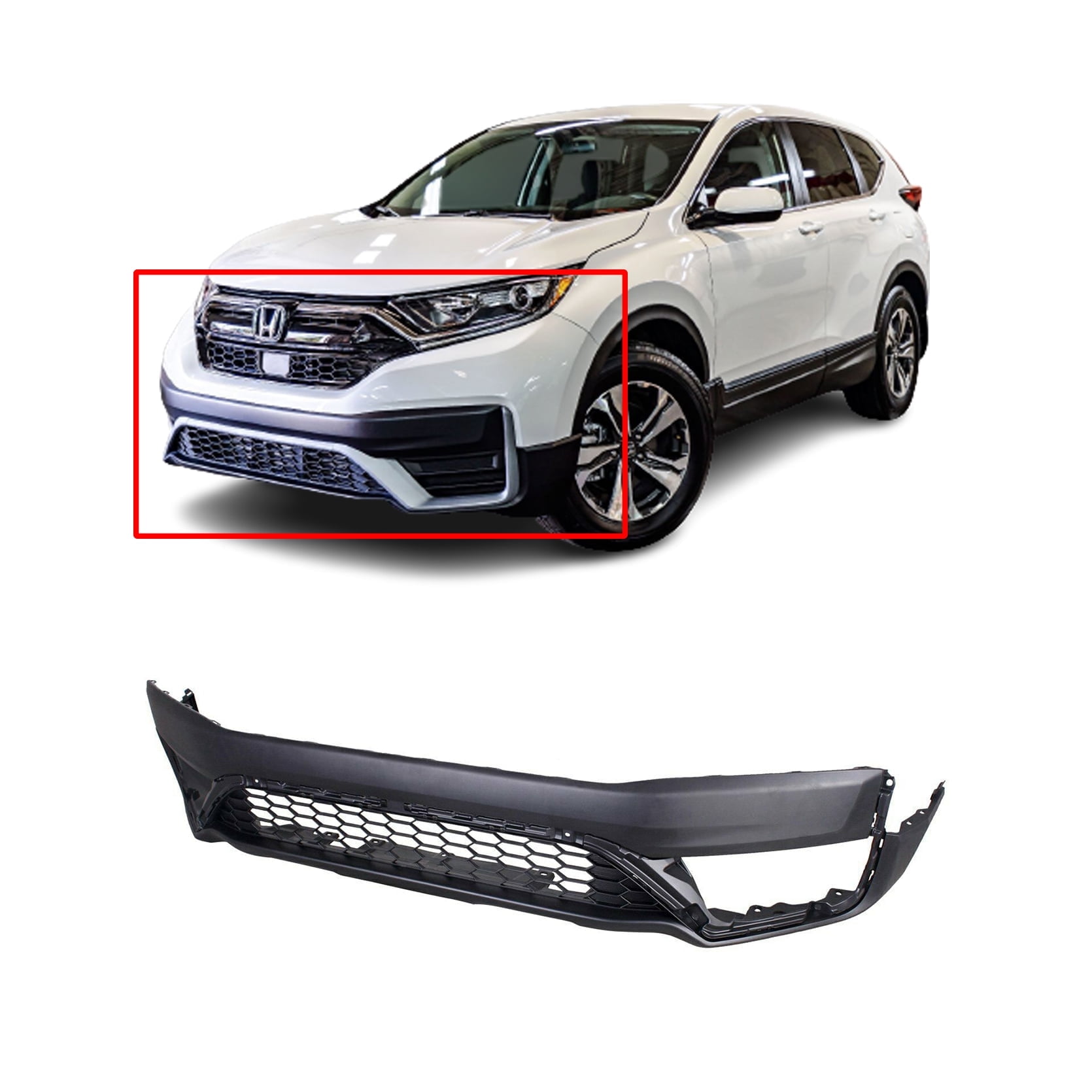 DCP Front Lower Bumper Cover For 2020-2022 Honda CR-V Primed HO1015124 - Walmart.com