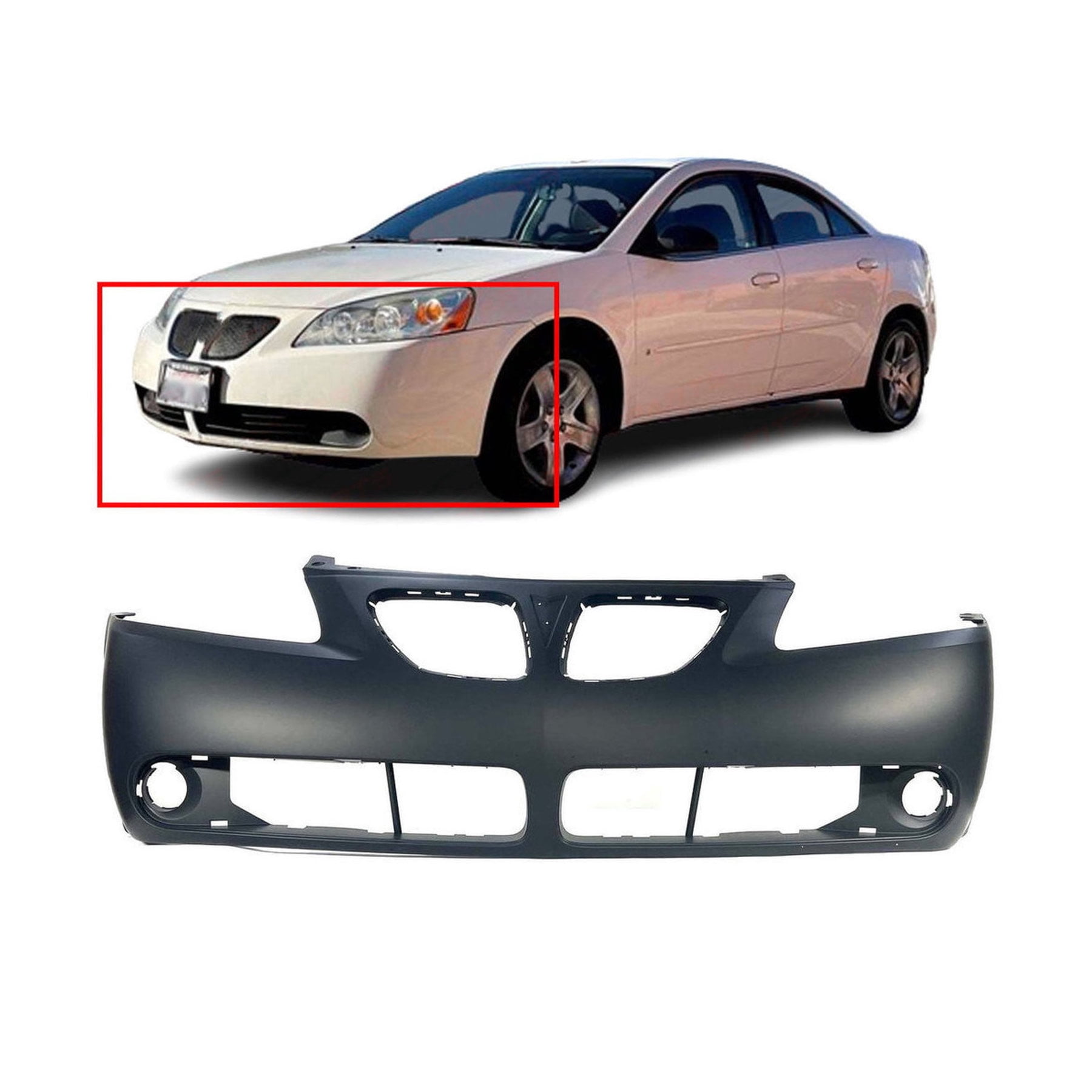 Sitemapcdatahttpthereferenznet2007 Pontiac G6 Front Bumper
