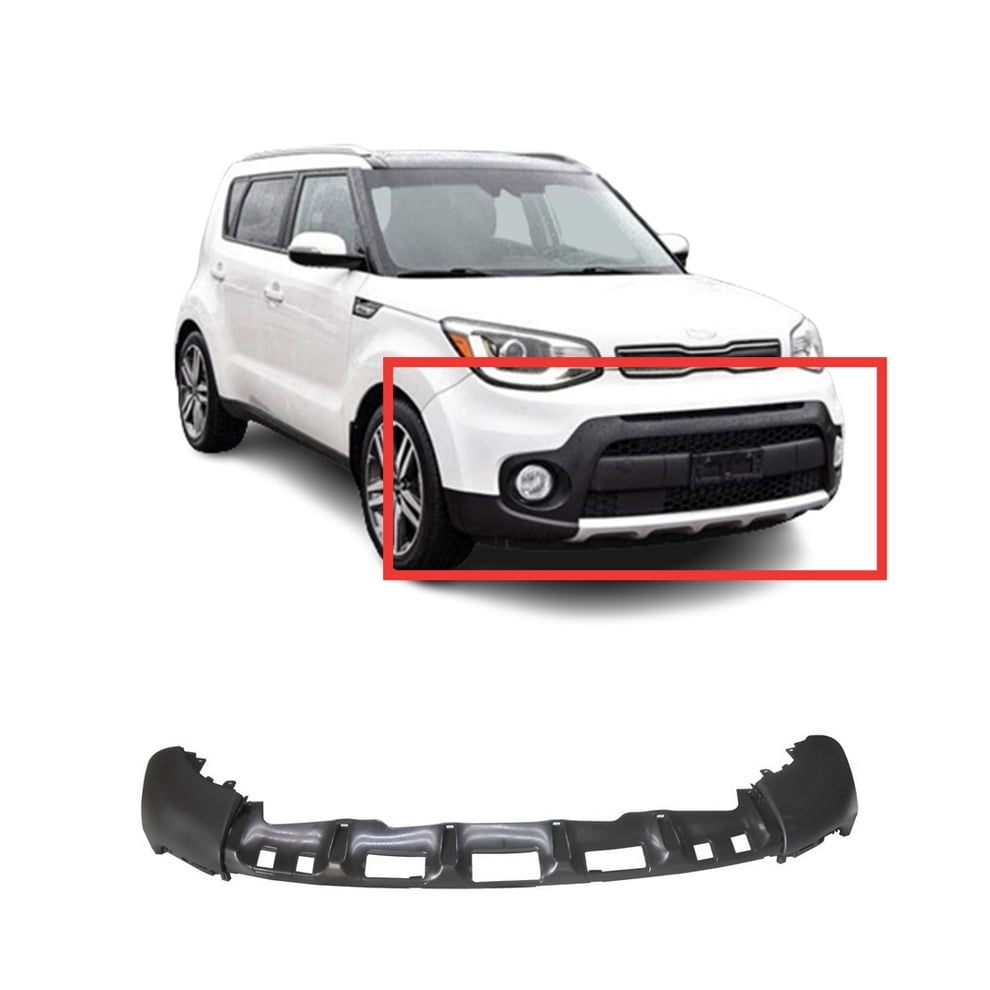 DCP Primed Front Lower Bumper Cover Fascia for 2017 2018 2019 Kia Soul ...