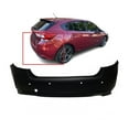 DCP Primed Rear Bumper Cover Fascia for 2017-2020 Subaru Impreza Base ...