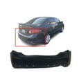 DCP Primed Rear Bumper for 2009 2010 Toyota Corolla Sedan S XRS ...