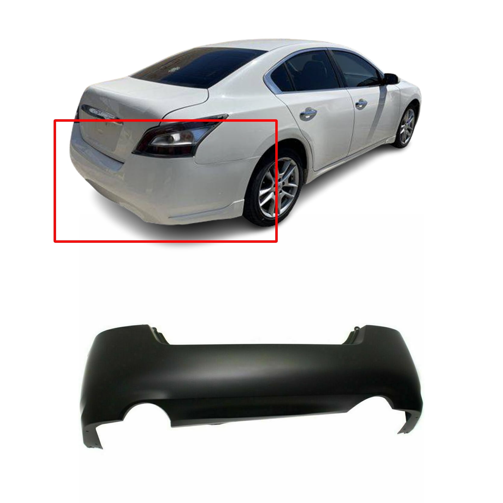 Nissan Maxima Rear Bumper Replacement