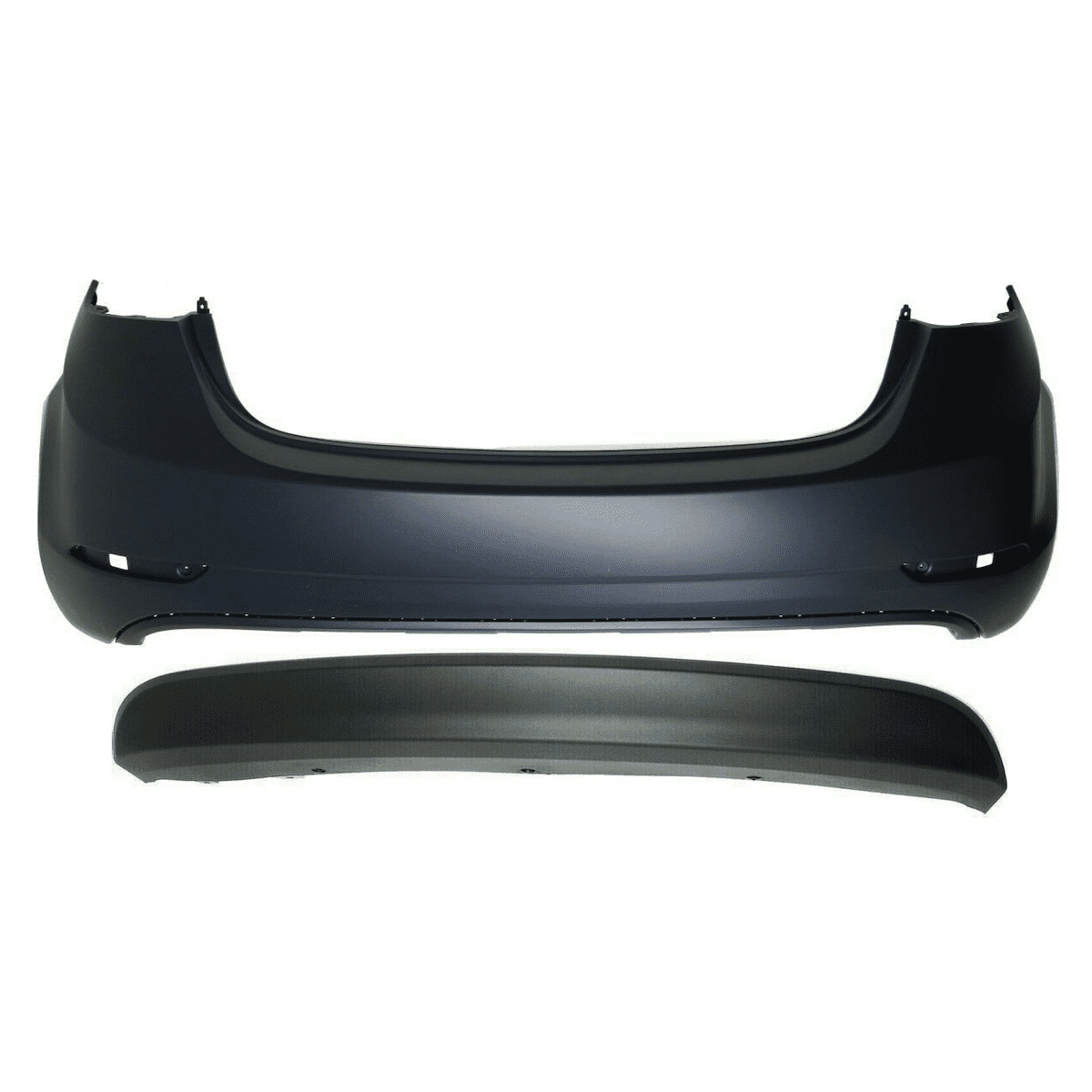 DCP Rear Bumper Cover Kit for 2014-2016 Hyundai Elantra Korea Built ...