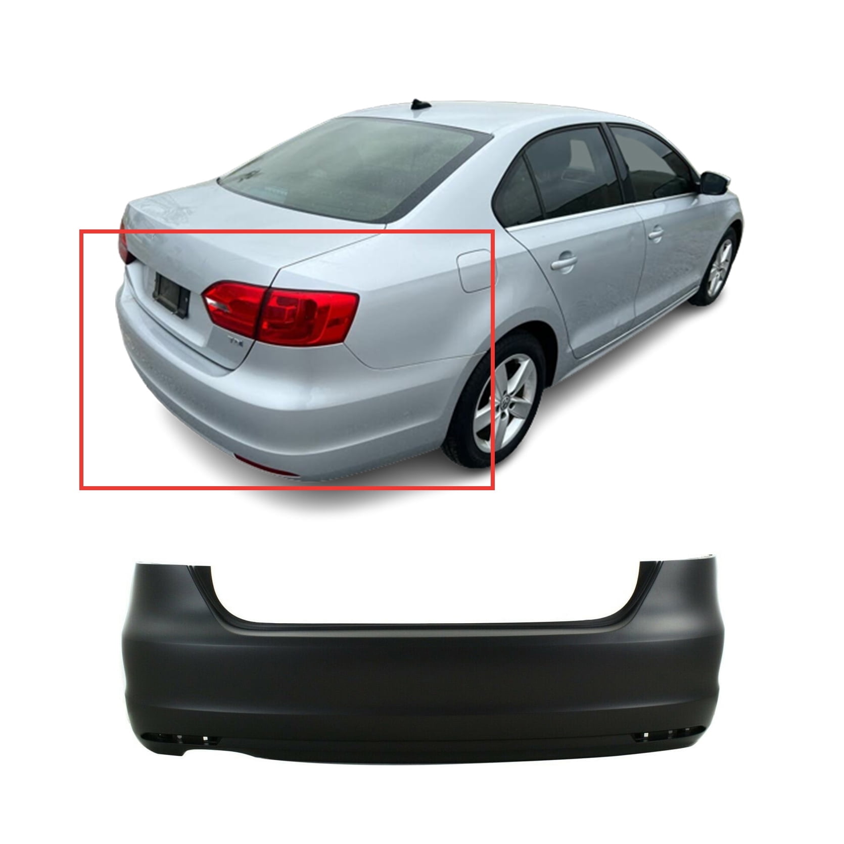 Jetta Rear Bumper Replacement