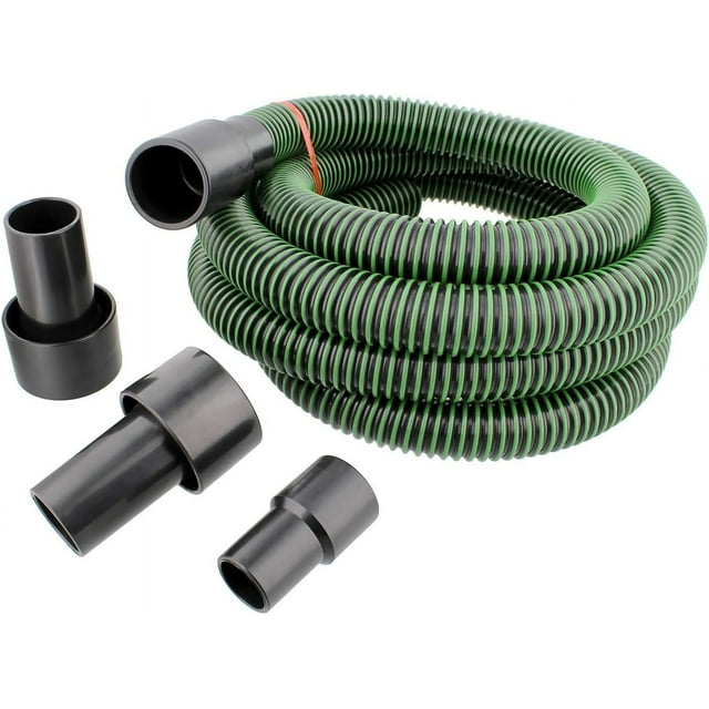 DCT Dust Collector Accessories Kit – 1.25in x 10ft Vacuum Hose, Dust ...