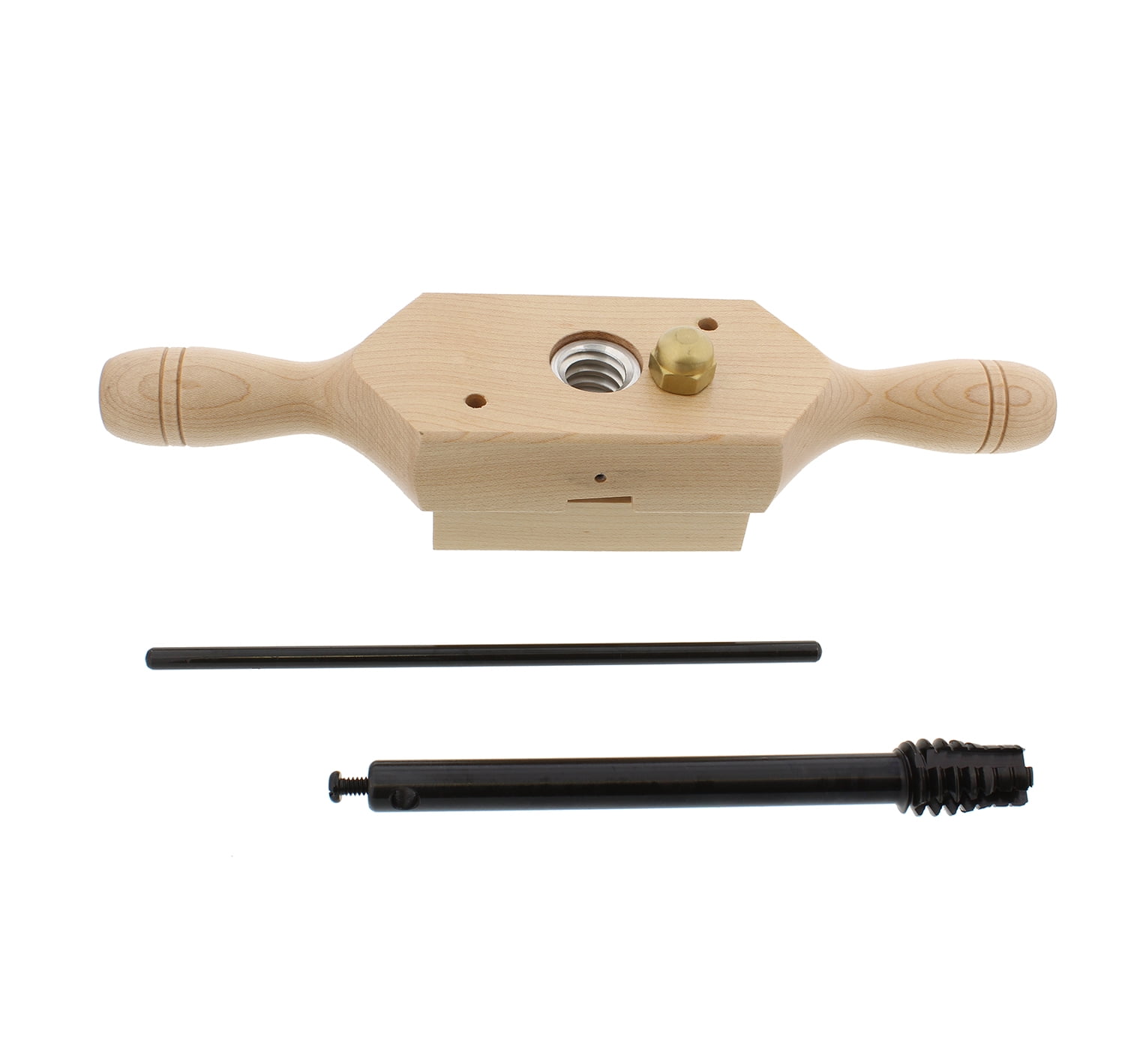 DCT Plastic Jig Dowel Thread Tap Kit - 3/4in x 6TPI Threading Box and ...