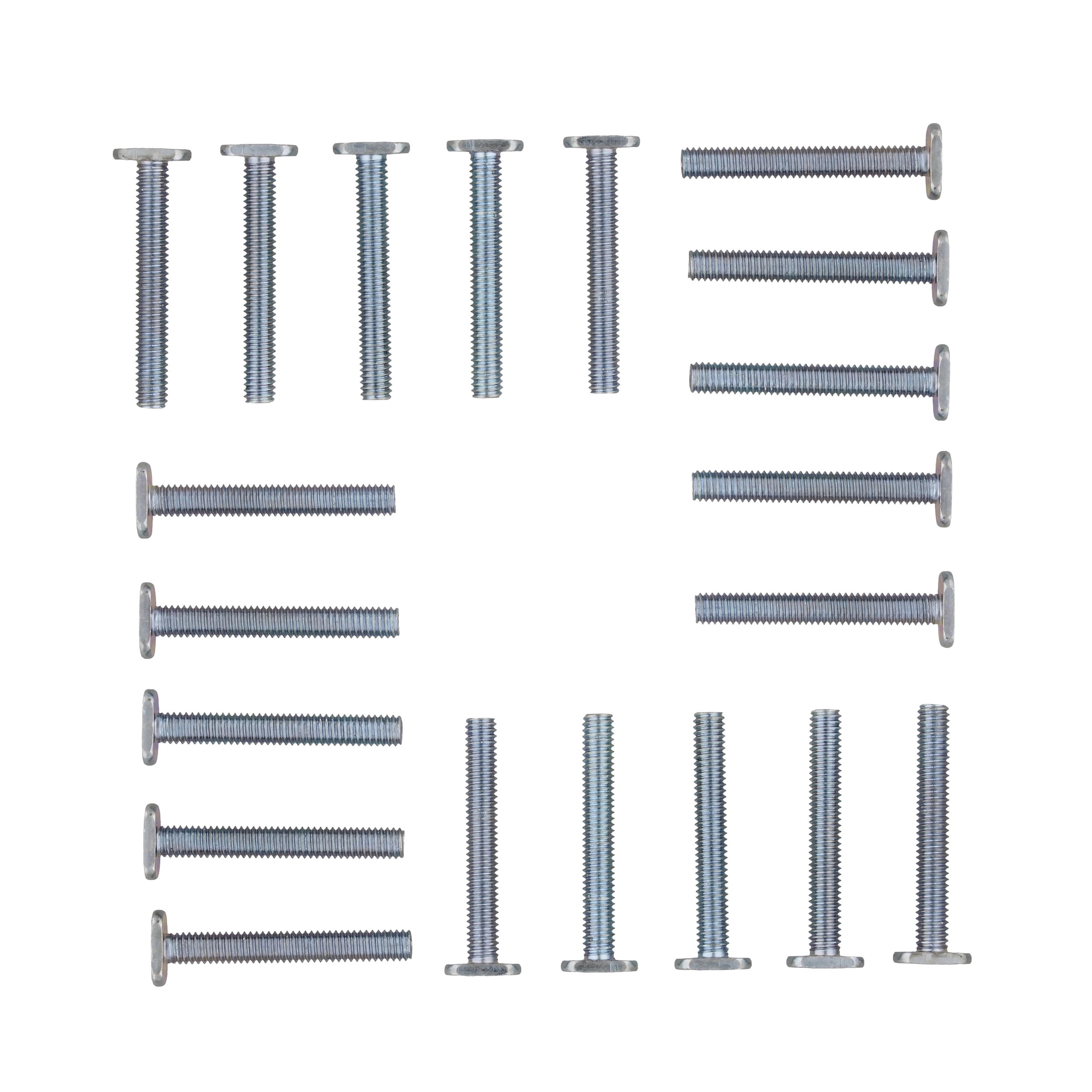 DCT Tee Bolt Set - 20 Pack 2-1/4 Inch T Bolts Woodworking, 5/16 Inch ...