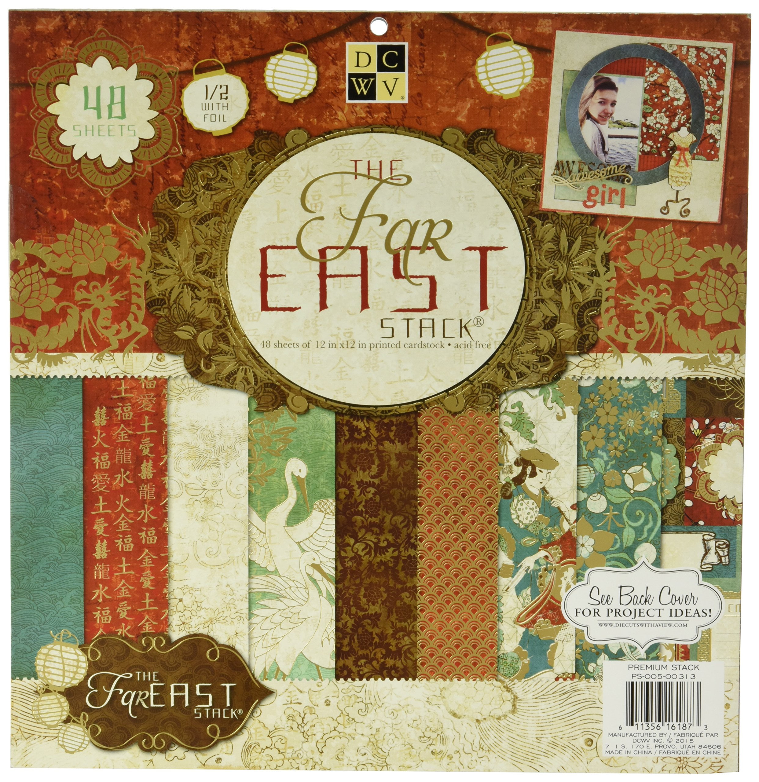 DCWV Die Cuts With TSF6 A View 48-Sheet Premium Stack, 12-inches by 12 ...