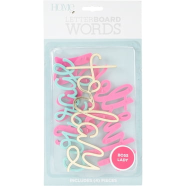 DCWV Letterboard Words-Winter & Fall - Walmart.com