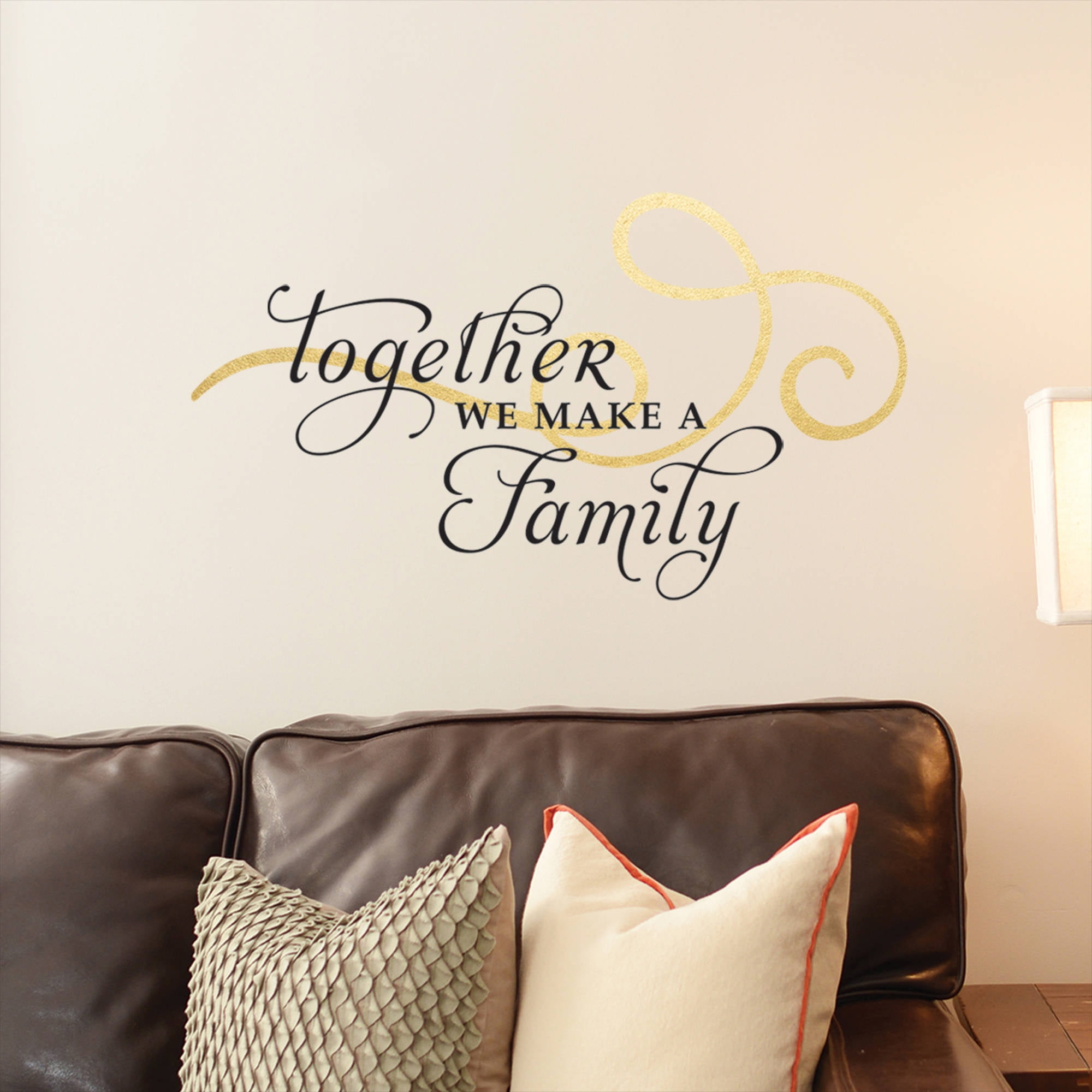 DCWV Vinly Decal Together Family Swirl Wall Decal - Walmart.com