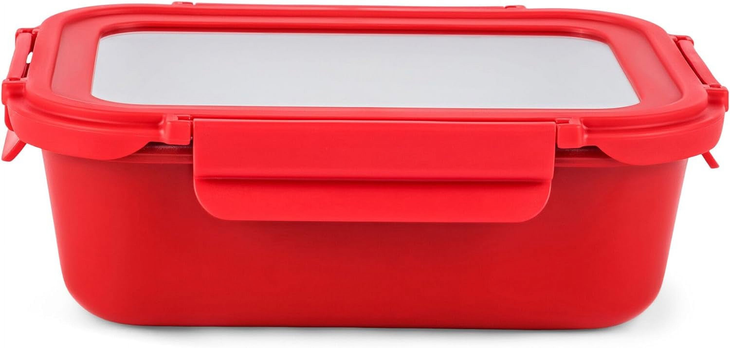 DCX Multipurpose rectangular glass container with ceramic coating and ...