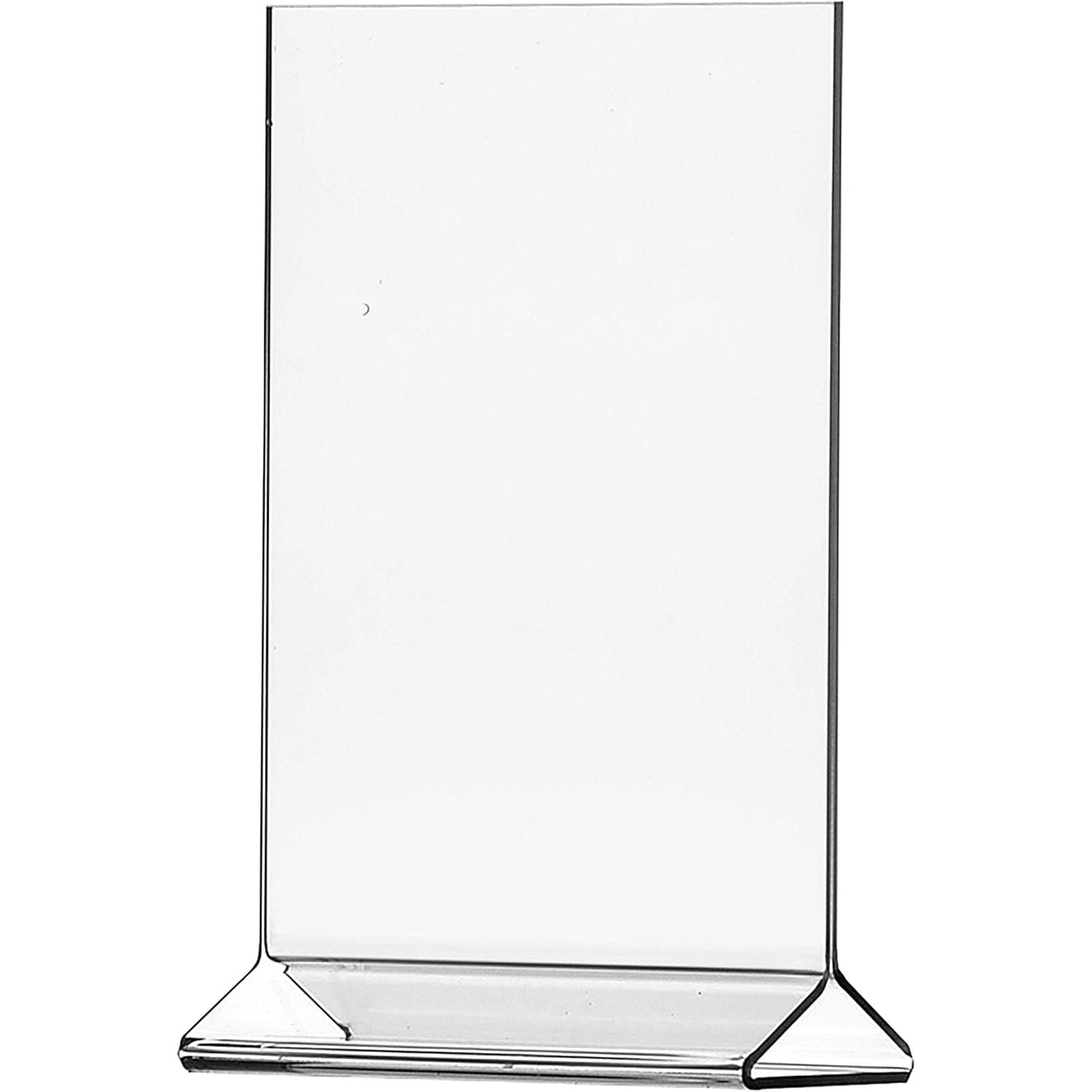 DCYP 12 Pack Table Tent 4 x 6 Small Sign Holder Literature Flyer Frame ...