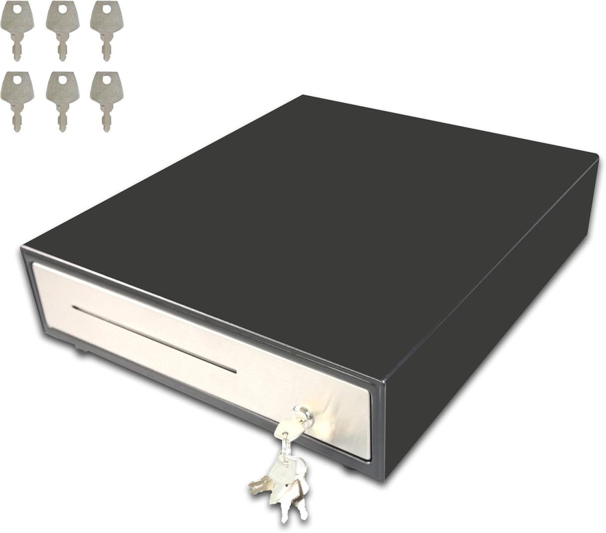 DCYP 16" x 14" POS Cash Drawer with Stainless Steel Front Cash Register ...