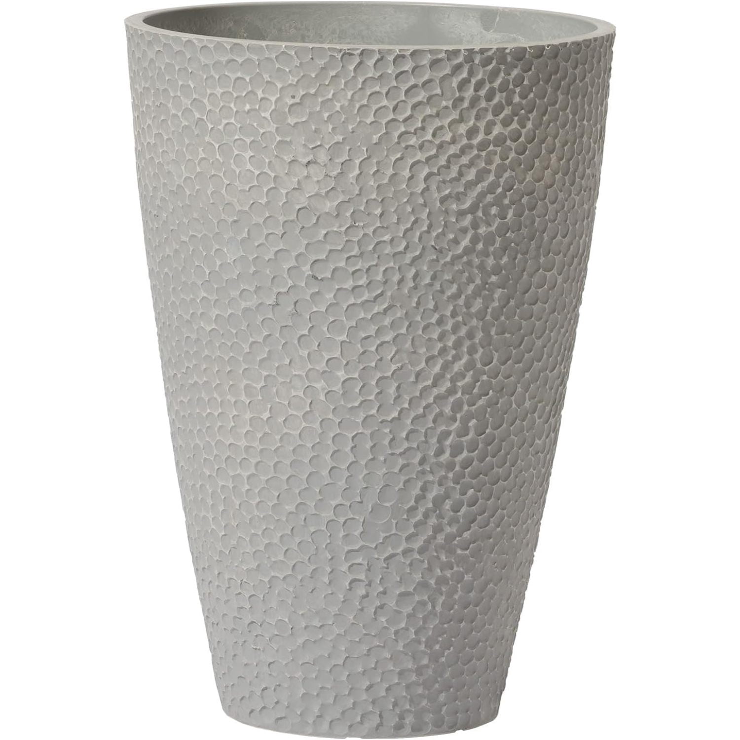 DCYP 20 inch Tall Planters, Tall Round Planters for Indoor/Outdoor ...