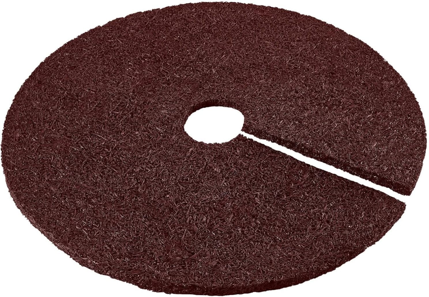 DCYP 36" Rubber Mulch Tree Ring (Red) - Walmart.com