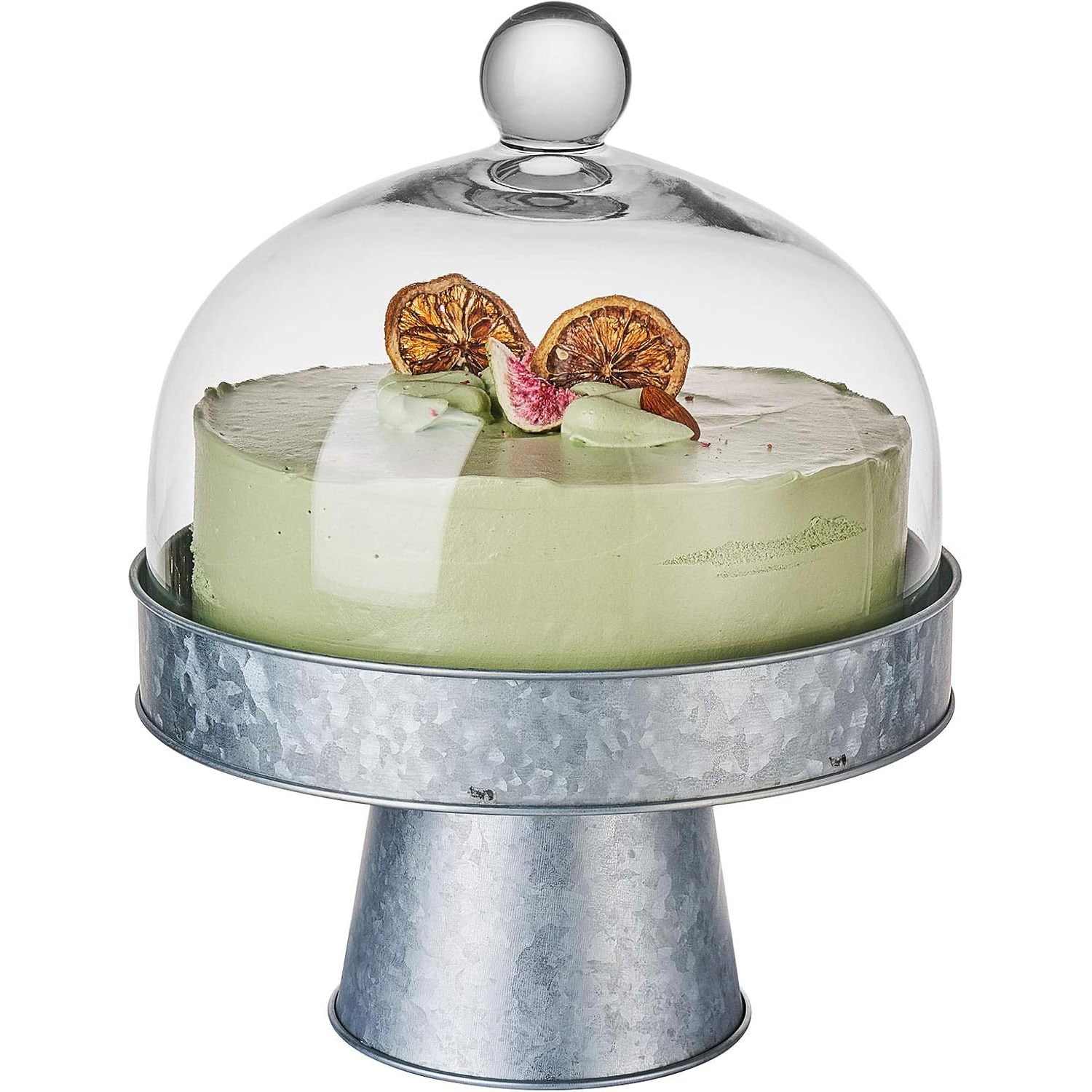 DCYP 8.8"X7.9"*(Dome) Decorative Farmhouse Galvanized Metal Steel ...