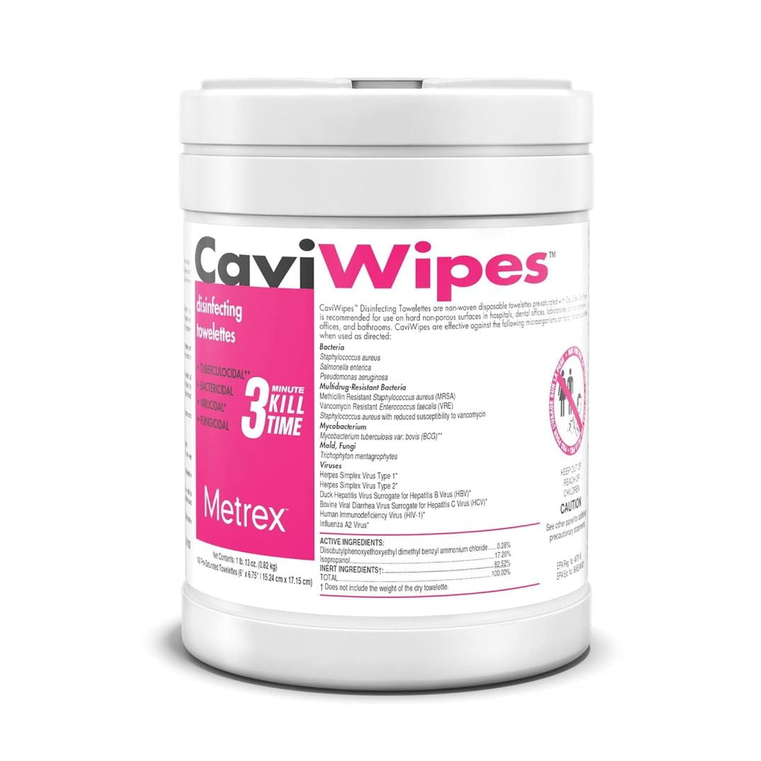 DCYP Metrex Disinfecting Towelettes Canister Wipes, 160 Count - Walmart.com