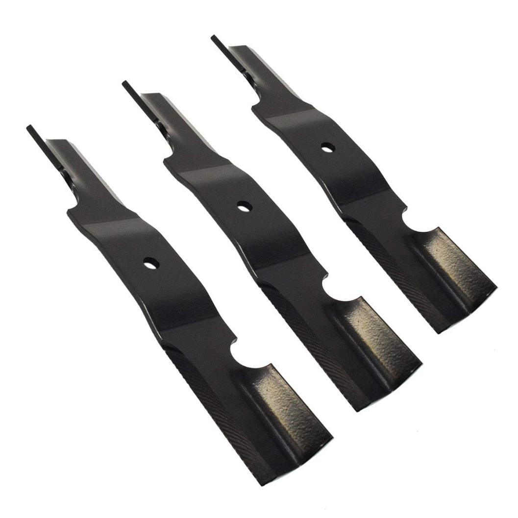 DCYP Set of 3 Mower 15" High-Lift Notch Lawn Mower Blades, MARBAIN ...
