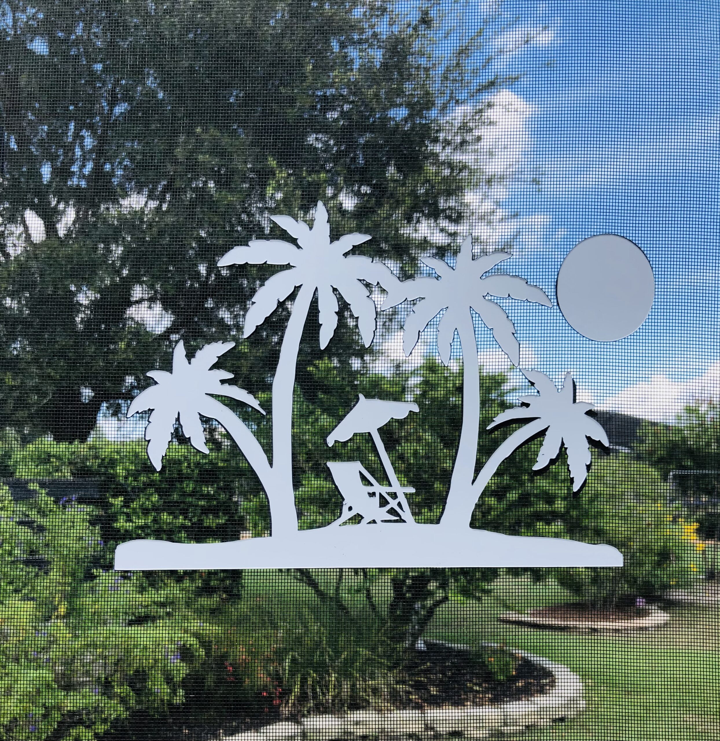 DCentral® Beach Scene Flexible Vinyl Safety Screen Magnets: Double ...