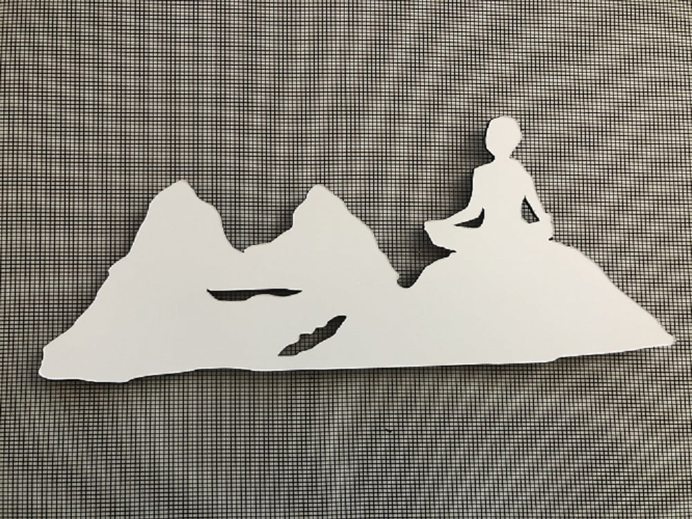 DCentral Meditation Flexible Screen Magnet Décor; Double-Sided, for Non ...
